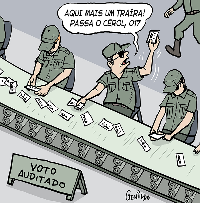 Blog do Ary: Charge do Genildo (Humor Político)