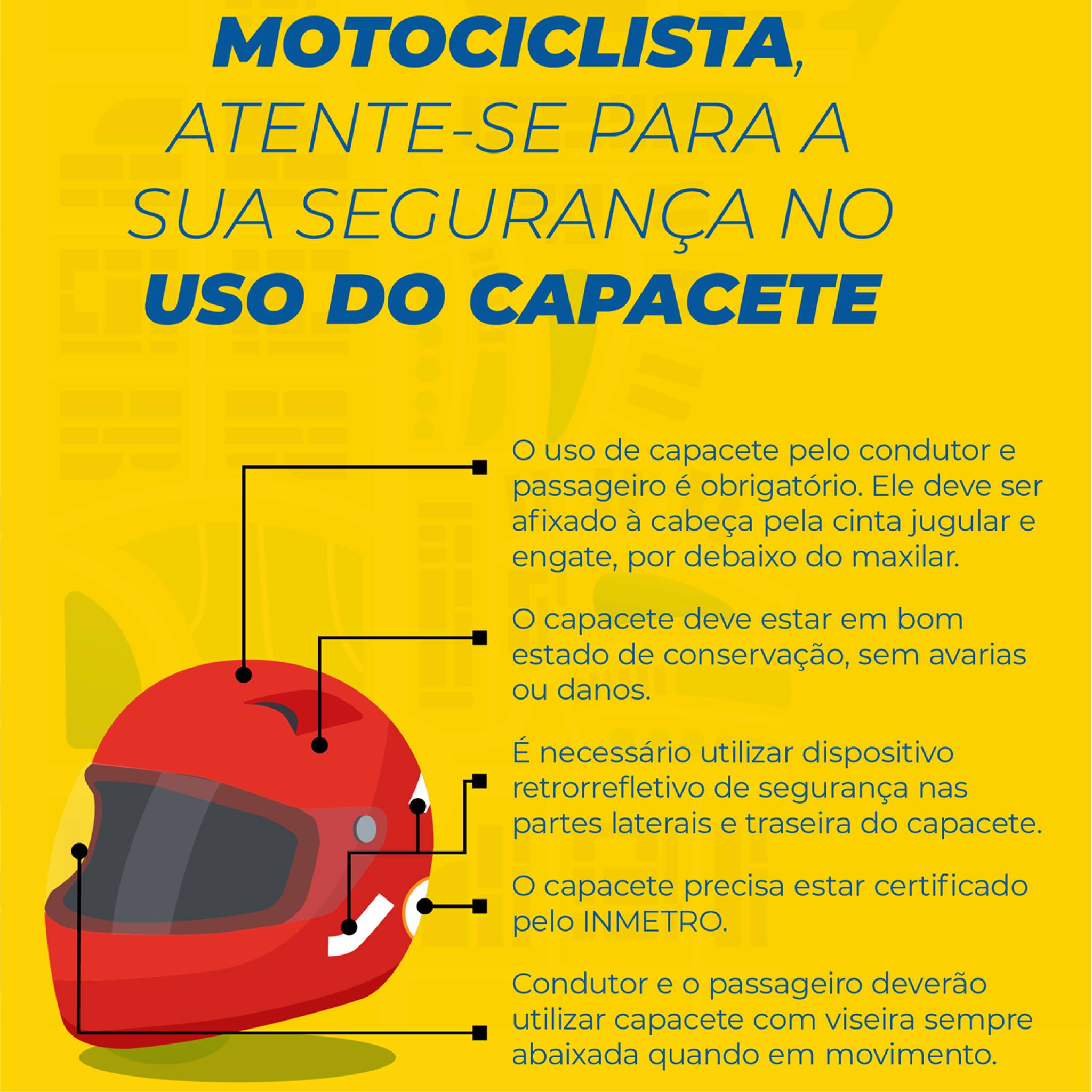 Motociclistas têm novas regras para o uso de capacete | Sobral em Revista